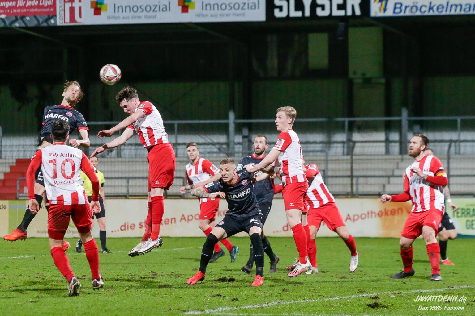 Rot Weiss Ahlen - Rot-Weiss Essen (2:1) - 2020/2021 - Regionalliga West ...